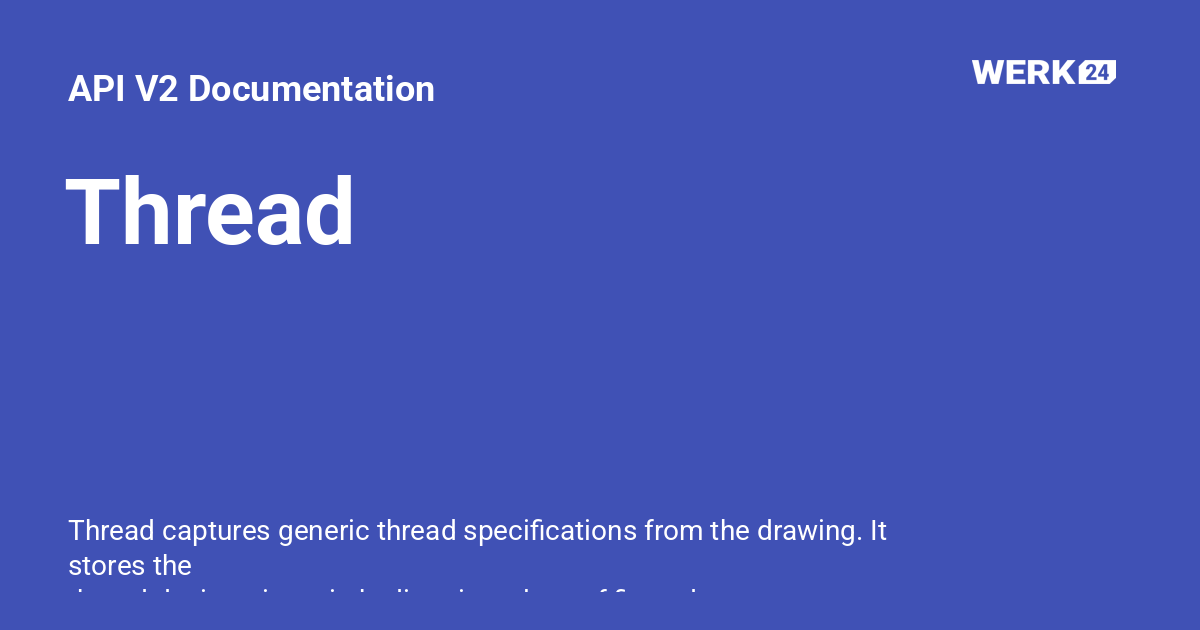 Thread - API V2 Documentation